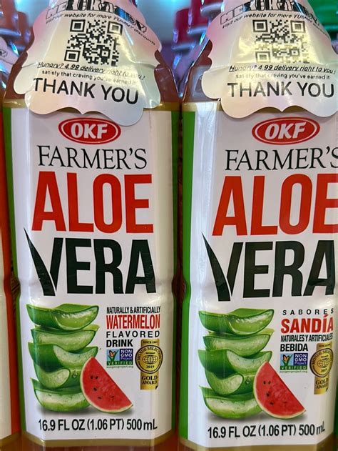 Okf Farmers Aloe 500ml Messykandy