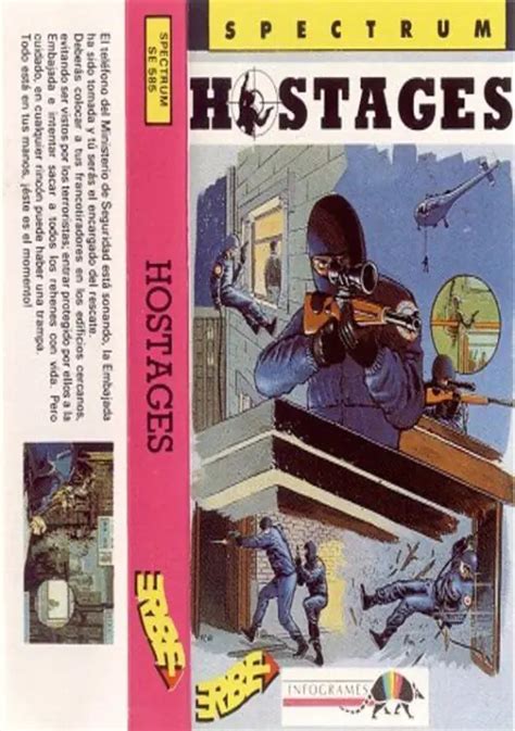 Hostages 1990 Erbe Software [128k][re Release] Rom Download Zx Spectrum Zx Spectrum