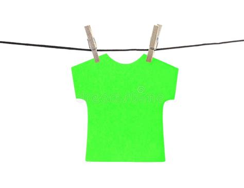 Green Square Sticky Note With A Blue Pin Isolated Stock Image Image