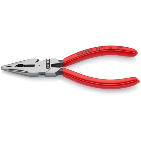 Knipex 5 34 In Needle Nose Combination Pliers 08 21 145 Sba The