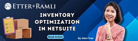 Inventory Optimization In Netsuite