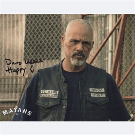 Sons Of Anarchy Signed By David Labrava Happy Lowman Auction