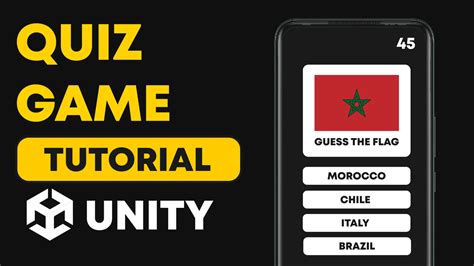 Unity Quiz Tutorial Game Asset For Developers Grafik Games