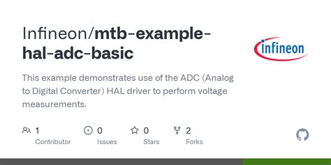 GitHub Infineon Mtb Example Hal Adc Basic This Example Demonstrates Use Of The ADC Analog To