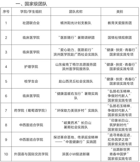 滨州医学院2018年大学生暑期社会实践工作简报（二）