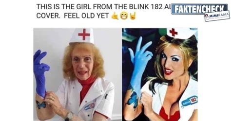 Blink 182 Album Cover Nurse