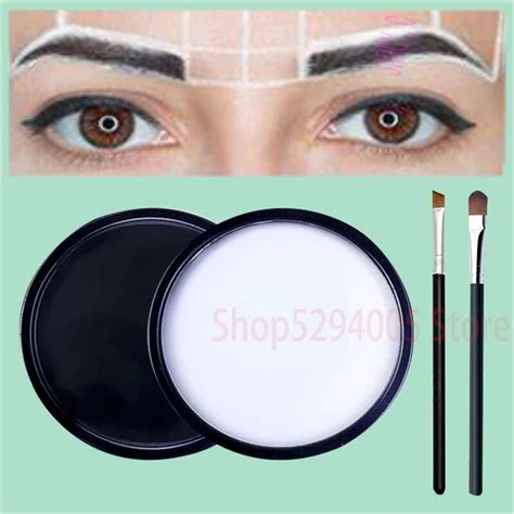 01h White Brow Paste White Mapping Paste Brow Sealant For Microblading