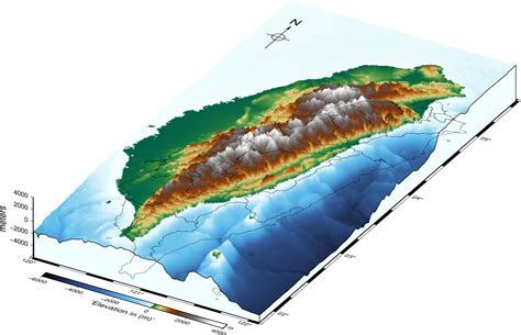 Overlay Shapefile With D Perspective Image Pygmt Q A Gmt