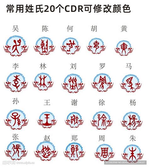 姓氏图腾设计图其他图标标志图标设计图库昵图网