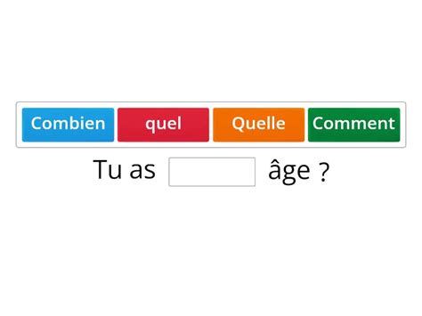 La Phrase Interrogative Missing Word