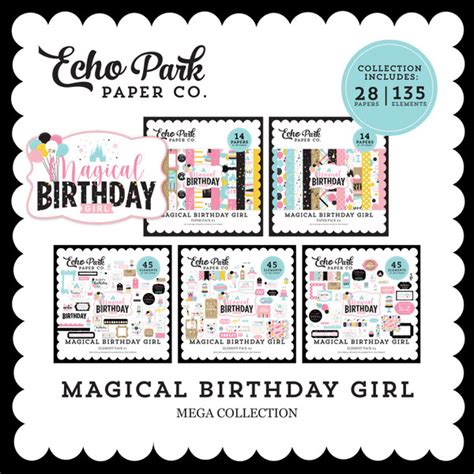 Happy Birthday Girl Mega Collection Snap Click Supply Co