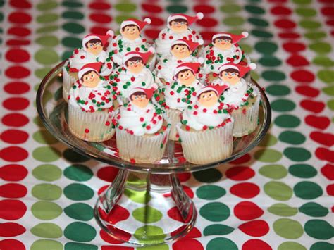 Bolling With 5 Elf On The Shelf Cupcakes