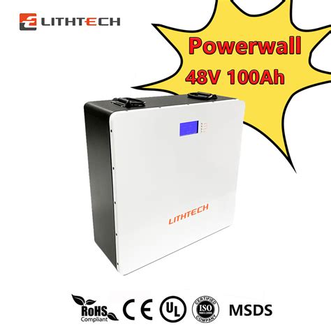 Lithtech Lithium Battery Lifepo4 48v 100ah For Offgrid Solar System