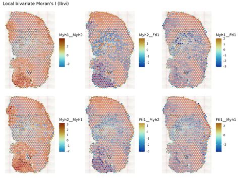 Bivariate Spatial Statistics • Voyager