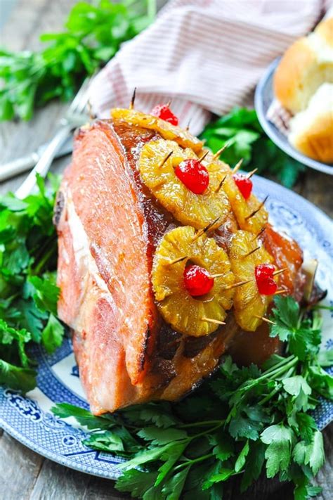 Pineapple Glazed Ham The Seasoned Mom