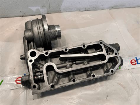 Cummins Isc Isl 83l Lube Oil Filter Adapter Head Housing 3974324 Oem