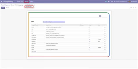 Odoo Marketplace Google Shop User Guide