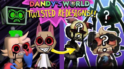 Redesigning Dandys World Twisteds Pt 2 Ft Vee Goob Scraps