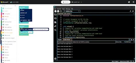 Calliope Mini 3 Tutorial Datenübertragung zwischen Calliope und