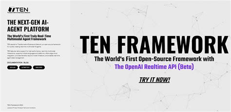 Ten Agent Next Gen Multimodal Ai Agent Framework Aitoolnet