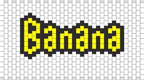 Banana Bead Pattern Peyote Bead Patterns Misc Bead Patterns
