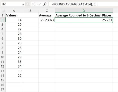 Comment Calculer La Moyenne Avec Arrondi Dans Excel Statorials