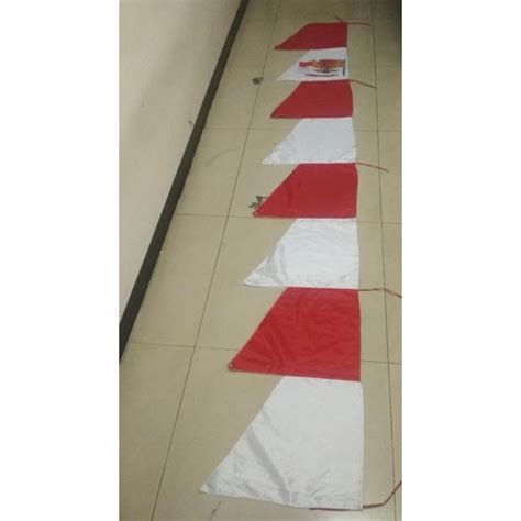 Jual HOT SALE Bendera Umbul Umbul Merah Putih Dan Warna Ukuran Meter Shopee Indonesia
