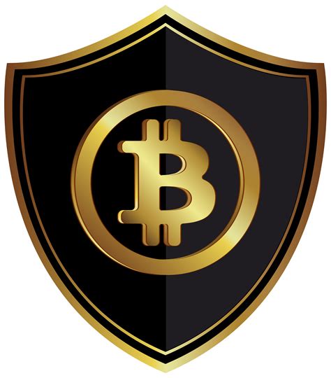 Cryptocurrency Badge Bitcoin Gold PNG File HD Transparent HQ PNG