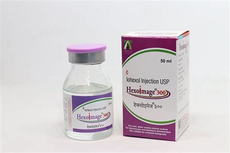 Iohexol Injection Usp Hexoimage Treatment Radiodiagnostic Agent