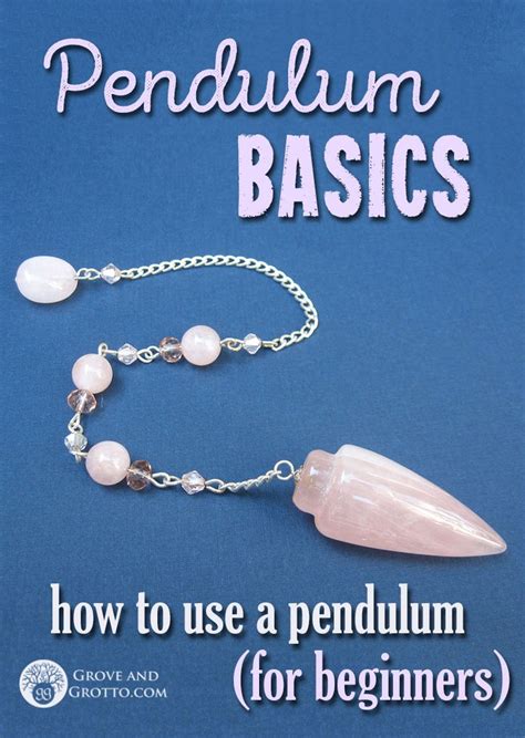 Pendulum Basics How To Use A Pendulum For Beginners Pendulum