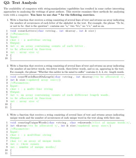 Solved IMPORTANT NOTE MUST USE Char INSTEAD OF STRINGS Chegg