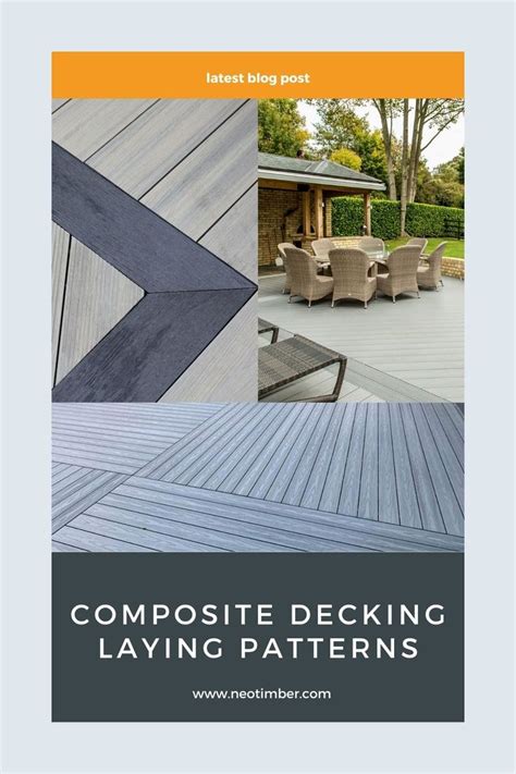 A Guide To Composite Decking Laying Patterns Neotimber® Composite Decking Composite Decking