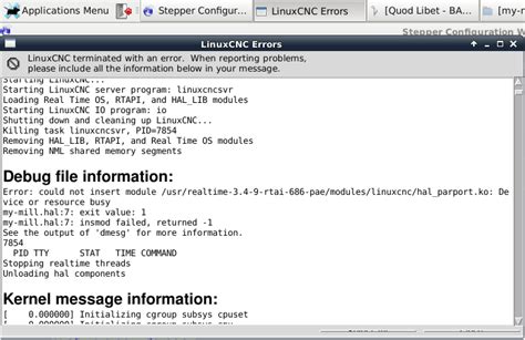 Axis ParPort Stepper Setup With RTCP Page LinuxCNC