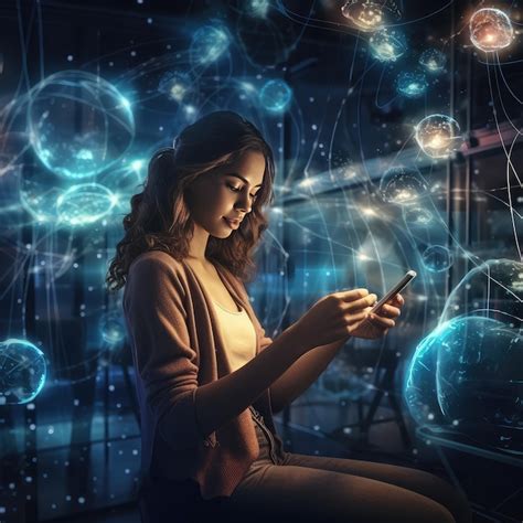 Premium Ai Image Staying Up To Date With Technology In A Fast Moving World Concep