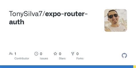 GitHub TonySilva Expo Router Auth