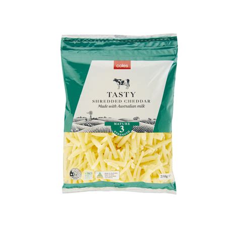 Coles Dairy Shredded Tasty Cheese 250g Is Halal Suitable Halal Check