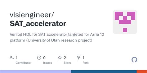 GitHub Vlsiengineer SAT Accelerator Verilog HDL For SAT Accelerator