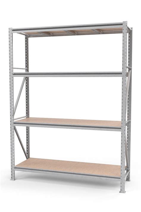 ᐉ Стелаж металевий оцинкований Sn 4 полиці 2000х2100х600 мм • Краща ціна в Києві Україні