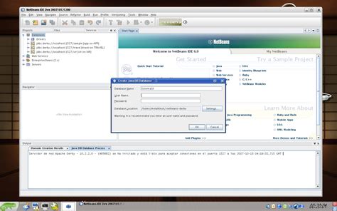 Metalklesks Space Conexion Derby Db En Netbeans 60