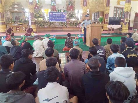 ဆီဆိုင်မြို့နယ်တွင် ယာဉ်စည်းကမ်း၊ လမ်းစည်းကမ်းနှင့်ဘိန်းစိုက်ပျိုးမှုပပျောက်ရေးဆိုင်ရာ