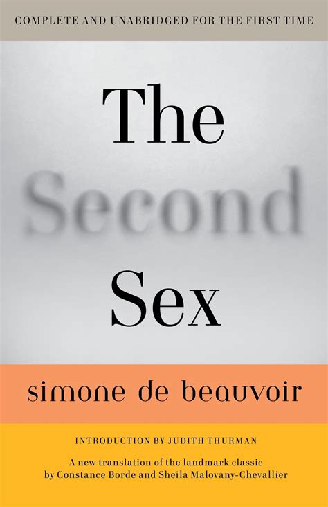 دانلود کتاب The Second Sex نوشته Simone De Beauvoir