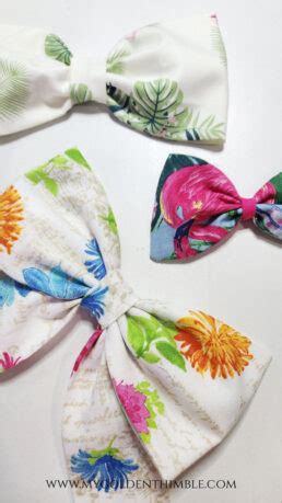 How To Make A Fabric Bow 3 Simple And Beautiful Ways