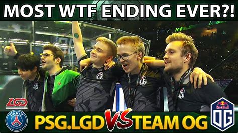 OG Vs PSG LGD MOST EPIC COMEBACK IN TI HISTORY WTF JUST HAPPENED