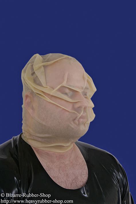Breath Control Head Bag Bizarre Rubber Shop Latex Rubber Gasmask