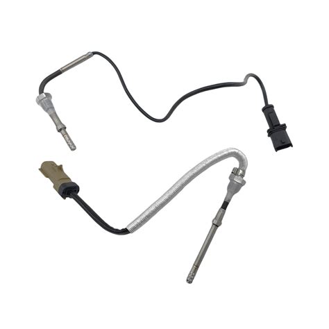 2pcs Exhaust Gas Temp Dpf Temperature Sensor Fit For Jeep Grand