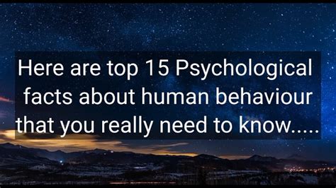 Psychological Facts Human Behaviour Pt Human Psychology Random