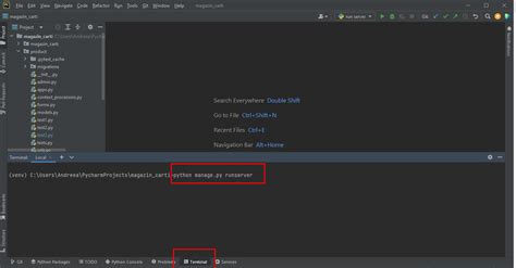Github Andreeaborcea Proiectpython Proiect In Python Mini Magazin Online