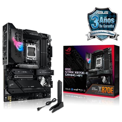 Mother Asus Rog Strix X E E Gaming Wifi Ddr Am
