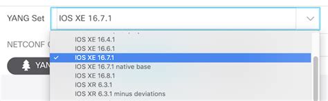 Using Netconf With Yang Suite Yang Suite Cisco Devnet