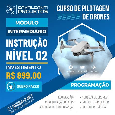 Curso De Pilotagem De Drones Módulo IntermediÁrio Marcus Vinici
